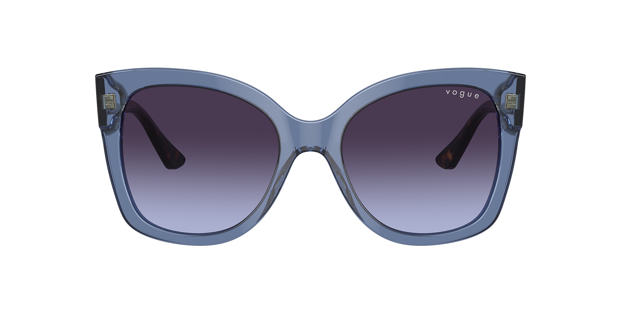 Sunglasses VO5338S - Blue Transparent - Violet Gradient Grey - Acetate ...